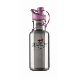 DerDieDas Edelstahltrinkflasche rosa | Gr.: onesize