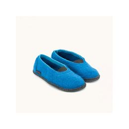 Kitz-Pichler Woll-Hausschuhe "Ronja GM" in Blau | Gr.: 40