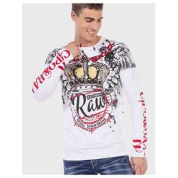 Cipo & Baxx Cipo & Baxx Sweatshirts in WHITE | Gr.: M