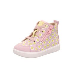 Superfit Sneaker High SUPIES in Rosa/Gelb | Gr.: 22