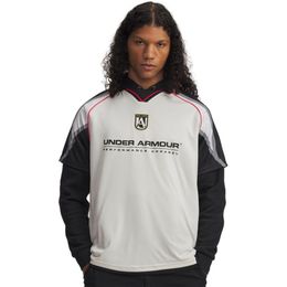 Under Armour Sportshirt "96 Terrace Jersey T-Shirt" in Weiß | Gr.: M