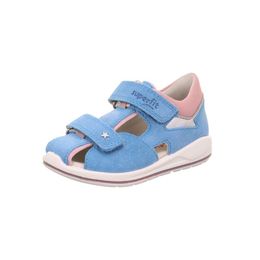 Superfit Sandale BOOMERANG in Hellblau/Rosa | Gr.: 24