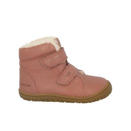 Lurchi Klettstiefel Nik Barefoot in Rosa | Gr.: 25
