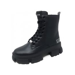 Steve Madden Schnürstiefel Tanker in Schwarz | Gr.: 40