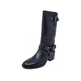 Mjus Schaftstiefel Chicago in Schwarz | Gr.: 39