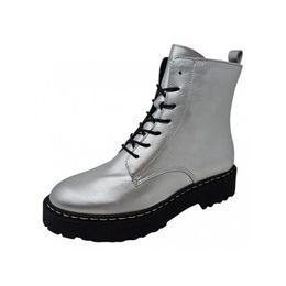 Palpa Schn&uuml;rstiefel in Silber | Gr.: 39