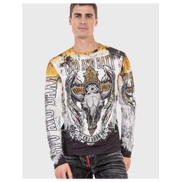 Cipo & Baxx Cipo & Baxx Sweatshirts in ECRU | Gr.: S