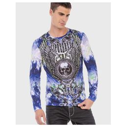 Cipo & Baxx Cipo & Baxx Sweatshirts in BLUE | Gr.: M