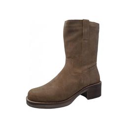 POELMAN Schaftstiefel in Beige | Gr.: 38