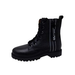 Braqeez Schnürstiefel in Schwarz | Gr.: 37