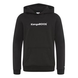 Kangaroos Kapuzensweatshirt in schwarz | Gr.: 164-170
