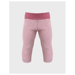 OrganicEra Baby Leggings in Bordeaux Melange | Gr.: 0-3 MONATE