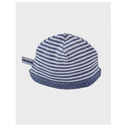 OrganicEra Baby-M&uuml;tze in Indigo Melange | Gr.: 0-3 MONATE