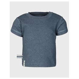 OrganicEra Baby Kurzarm T-Shirt in Indigo Melange | Gr.: 12-18 MONATE
