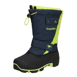 Kangaroos Snowboots 'Kanga-Bean II' Jungen Gr&ouml;&szlig;e 28 navy / limette