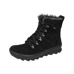 Legero Klassische Stiefeletten, Schnürstiefeletten in schwarz | Gr.: 39,5