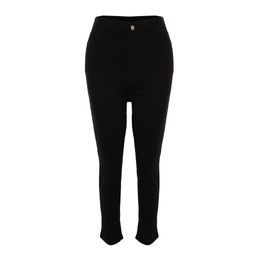Trendyol Curve Jeans Damen Gr&ouml;&szlig;e 34 black denim