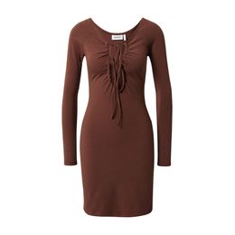 WEEKDAY Kleid Damen Größe 36 schoko Winterkleid