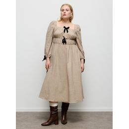 Cita Maass Kleid Damen Gr&ouml;&szlig;e 46 braun Winterkleid