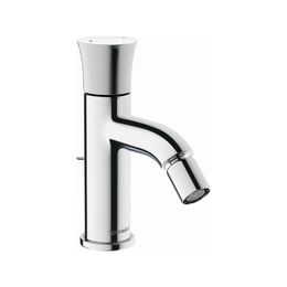 Duravit Bidet-Einhebelmischer White Tulip m Zugst.-Ablaufgarn., Ausl. 111mm, chrom (WT2400001010)
