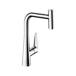 Hansgrohe Sp&uuml;ltisch-Einhebelmischer 300 Talis Select M51 mit Ausziehauslauf, 1jet, sBox, chrom (73853000)