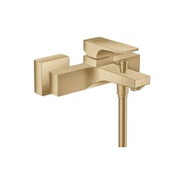 Hansgrohe Wannen-Einhebelmischer Metropol AP, m Hebel, Ausl. 180mm, brushed bronze (32540140)