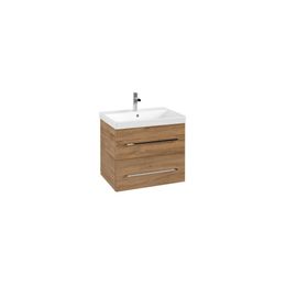 Villeroy & Boch V&B Waschtischunterschrank Avento 63x51,4x48cm, 2 A, wd, G vc gl., Kan Oa ; Villeroy & Boch (A89000RH)