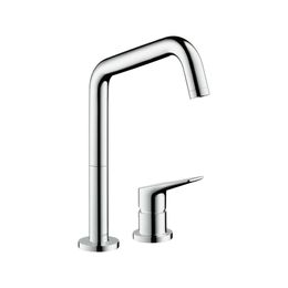 Hansgrohe 2-Loch-Sp&uuml;ltisch-Einhebelmischer 240 Axor Citterio M mit Schwenkauslauf, chrom (34820000)
