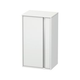 Duravit Halbhochschrank Ketho 50x36x88cm, T&uuml;r links, wei&szlig; matt (KT1266L1818)