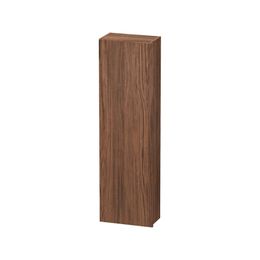 Duravit Hochschrank DuraStyle 40x24x140cm, T&uuml;r links, nussbaum dunkel (DS1218L2121)