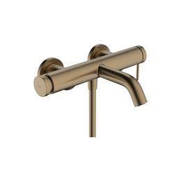 Hansgrohe Einhebel-Wannenarmatur Tecturis S AP, brushed bronze (73422140)