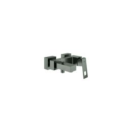 Grohe Wannen-Einhebelmischer Eurocube hard graphite geb&uuml;rstet, Wandmontage (23140AL0)