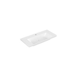 Villeroy & Boch V&B Schrank-Waschtisch Subway 3.0 100x47cm, eck., m 1 HL/o &Uuml;berlauf, wei&szlig; ; Villeroy & Boch (4A70A201)