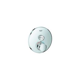 Grohe Fertigset Grohtherm Smartcontrol chr, rd, UP-Thermostat, 1 Absperrventil (29118000)