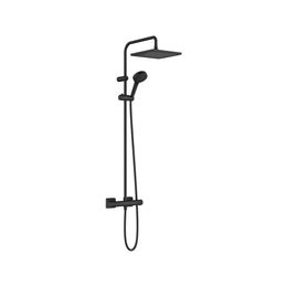 Hansgrohe S-Pipe 240 Vernis Shape EcoSm. m Thermostat, 1jet, 8,7 l/min, mattschwarz (26429670)