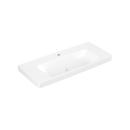 Villeroy & Boch V&B Waschtisch Architectura 100x44,5cm, 1 Hahnl., o. &Uuml;L, wei&szlig; C-plus ; Villeroy & Boch (4A87A2R1)