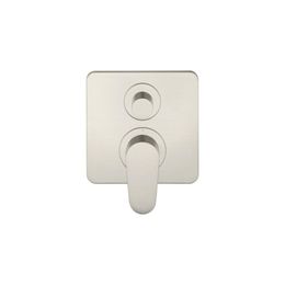 Hansgrohe Fertigset Axor Citterio M UP-Wannen-Einhebelmischer, Edelstahl-Optik (34425800)