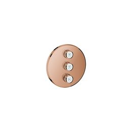 Grohe Fertigset Grohtherm Smartcontrol warm sunset, rund, UP-Ventil 3-fach (29122DA0)