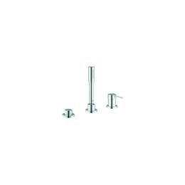 Grohe 3-Loch-Wannenkombination Essence chrom, mit Handbrause (19976001)