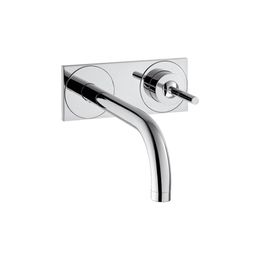 Hansgrohe Fertigmontageset Axor Uno UP-Waschtisch-Einhebelmischer, Pin-Griff, Pl, A 225mm, chr (38115000)