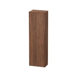 Duravit Hochschrank DuraStyle 40x24x140cm, T&uuml;r rechts, nussbaum dunkel (DS1218R2121)