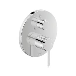 Duravit Fertigmontageset C.1 UP-Brause-Einhebelmischer, m Umstellvent., rd, chrom (C14210012010)