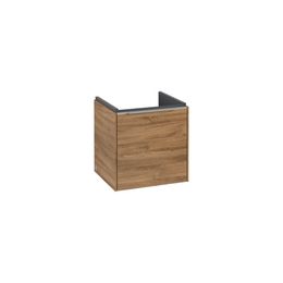Villeroy & Boch V&B Waschtischunterschrank Subway 3.0 42,3x42,9x37,8cm, Sch L/Gr AL gl, Kan Oa ; Villeroy & Boch (C58100RH)