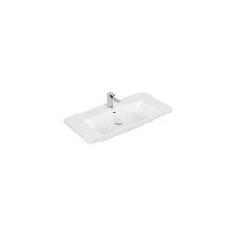 Villeroy & Boch V&B Schrank-Waschtisch Subway 3.0 100x47cm, eck., m 1 HL/mit &Uuml;L, we C-plus ; Villeroy & Boch (4A70A5R1)
