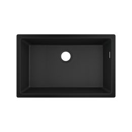 Hansgrohe Unterbausp&uuml;le 660 S510-U660 658x398mm, 1 Beck., o. HL, graphitschw. (43432170)