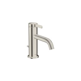 Hansgrohe Waschtisch-Einhebelmischer 70 Axor One A 130mm, m Zugst.Abl.Gar., Edelstahl-Optik (48000800)