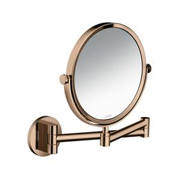 Hansgrohe Rasierspiegel Axor Uni. Circular Wandmontage, polished red gold (42849300)