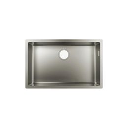 Hansgrohe Unterbausp&uuml;le 660 S719-U660 658x398mm, 1 Hauptbe., o. HL, Edelstahl (43428800)