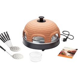 Emerio Pizzaofen &raquo;PO-115984&laquo; Mini-Pizzaofen mit 2 Heizkreisl&auml;ufen braun