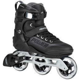Powerslide Inlineskates »Phuzion Krypton Chrome 100« schwarz, silbefarben
